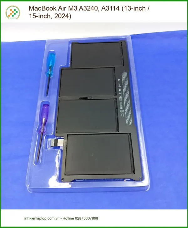 Pin Laptop APPLE MacBook Air M3 A3240 A3114 - Thay Lấy Liền TPHCM Giá ...